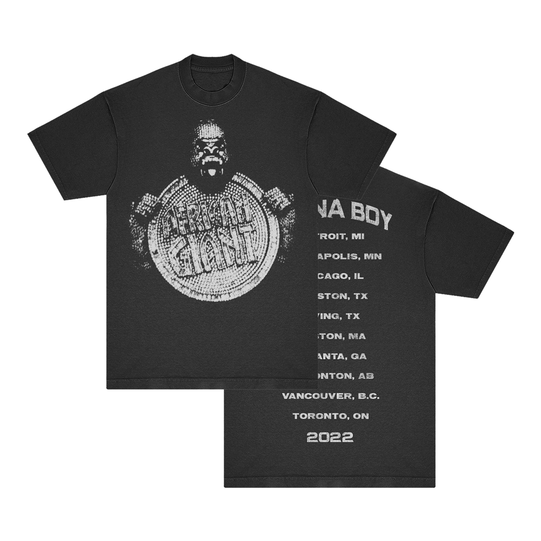 African Giant City T-Shirt – Burna Boy